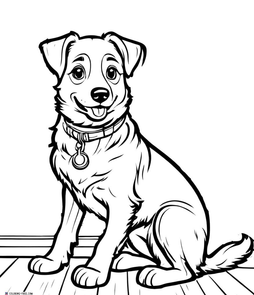 40 Dog Coloring Pages (Free Unique Printables)