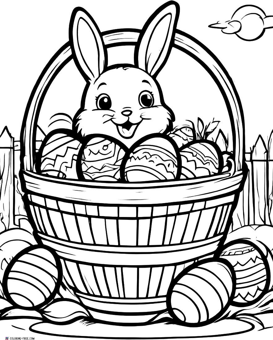 21 Easter Egg Coloring Pages (Free Unique Printables)